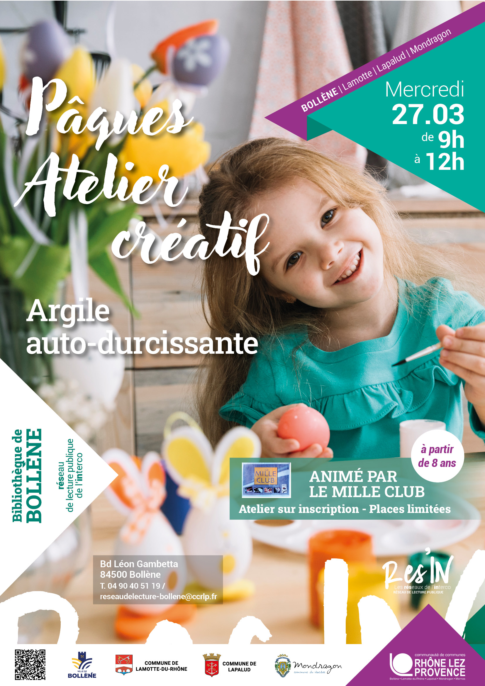 Atelier Créatif Spécial Pâques pour les 8 ans et plus - Communauté de ...